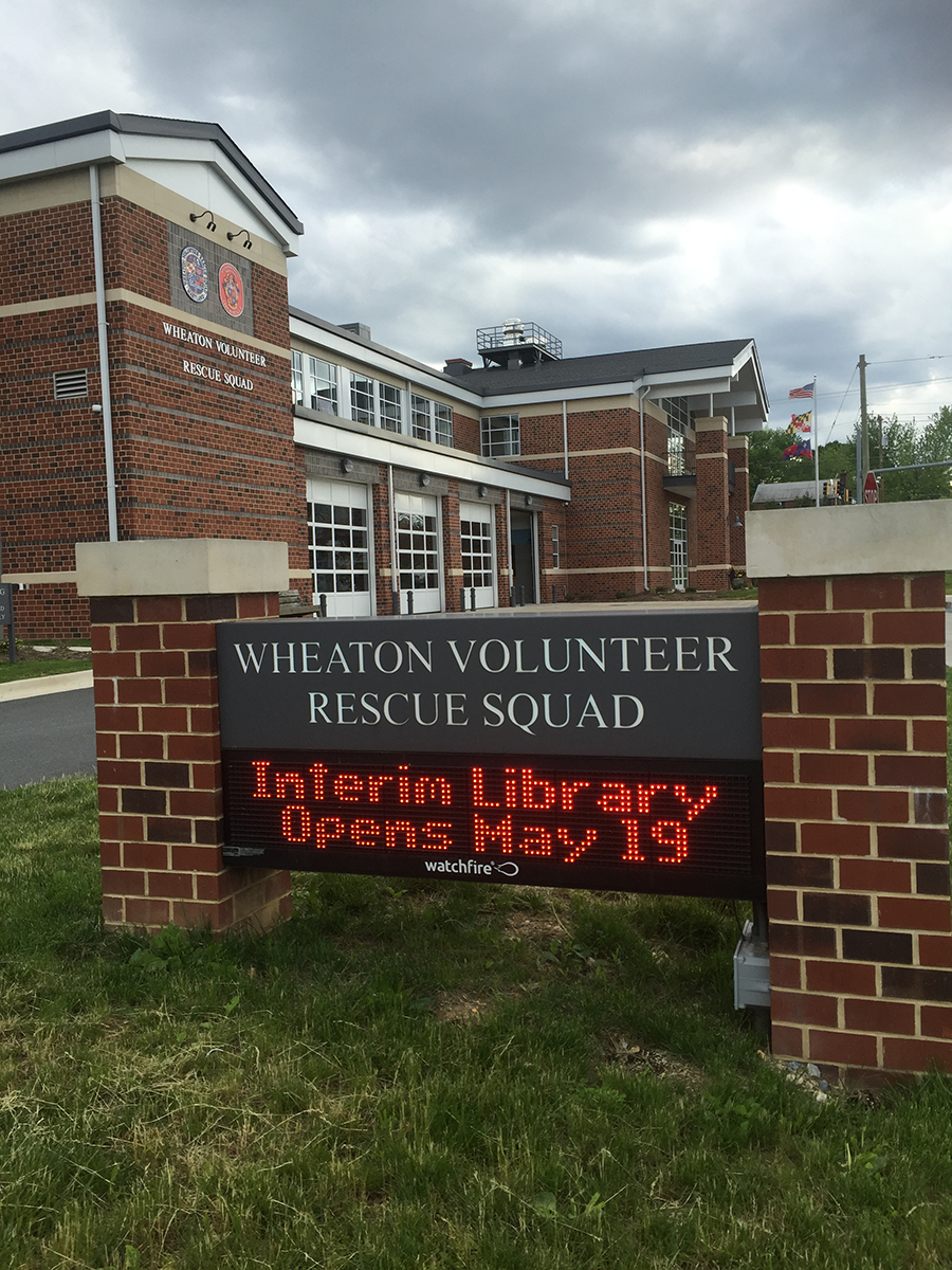 Montgomery County Updates: Wheaton Library Interim Site Scheduled to Open