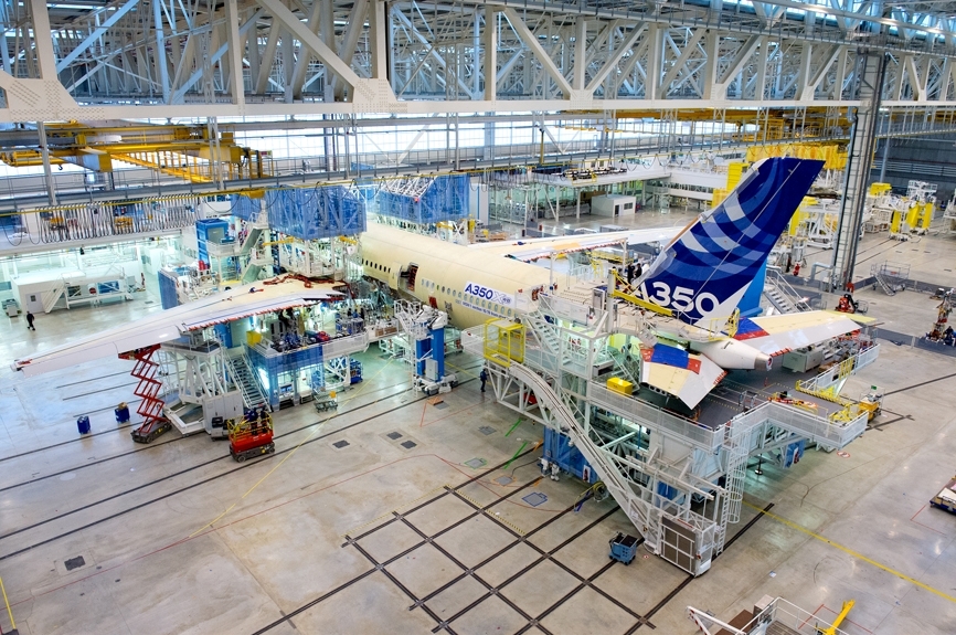 A350 XWB News: Toulouse-FAL expansion in progress to be prepared for ...