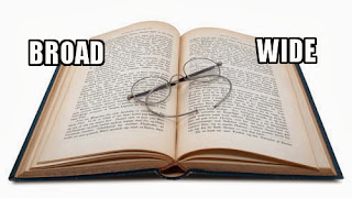 Diferencias entre Broad y Wide