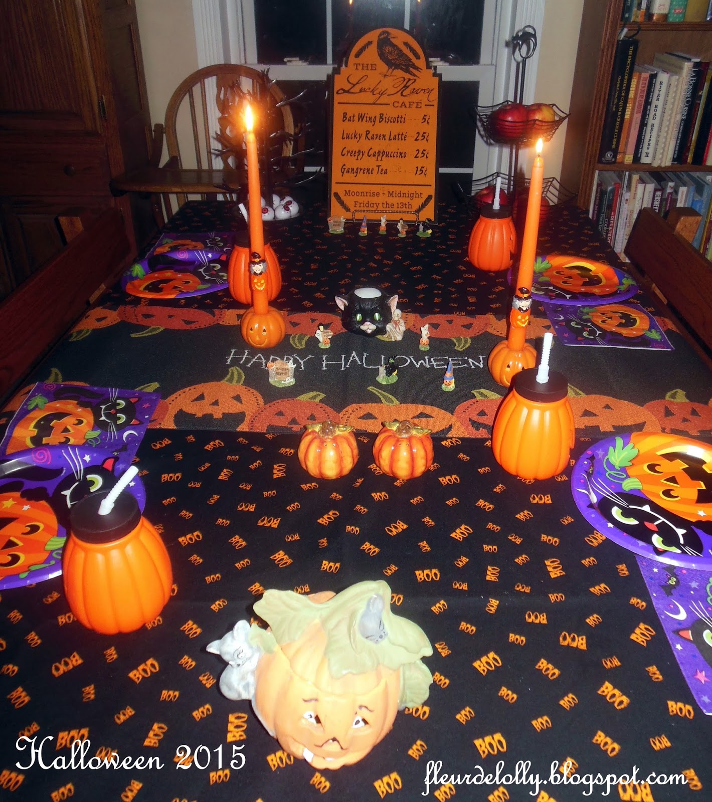 Fleur de Lolly: Halloween 2015 - Kids' Table