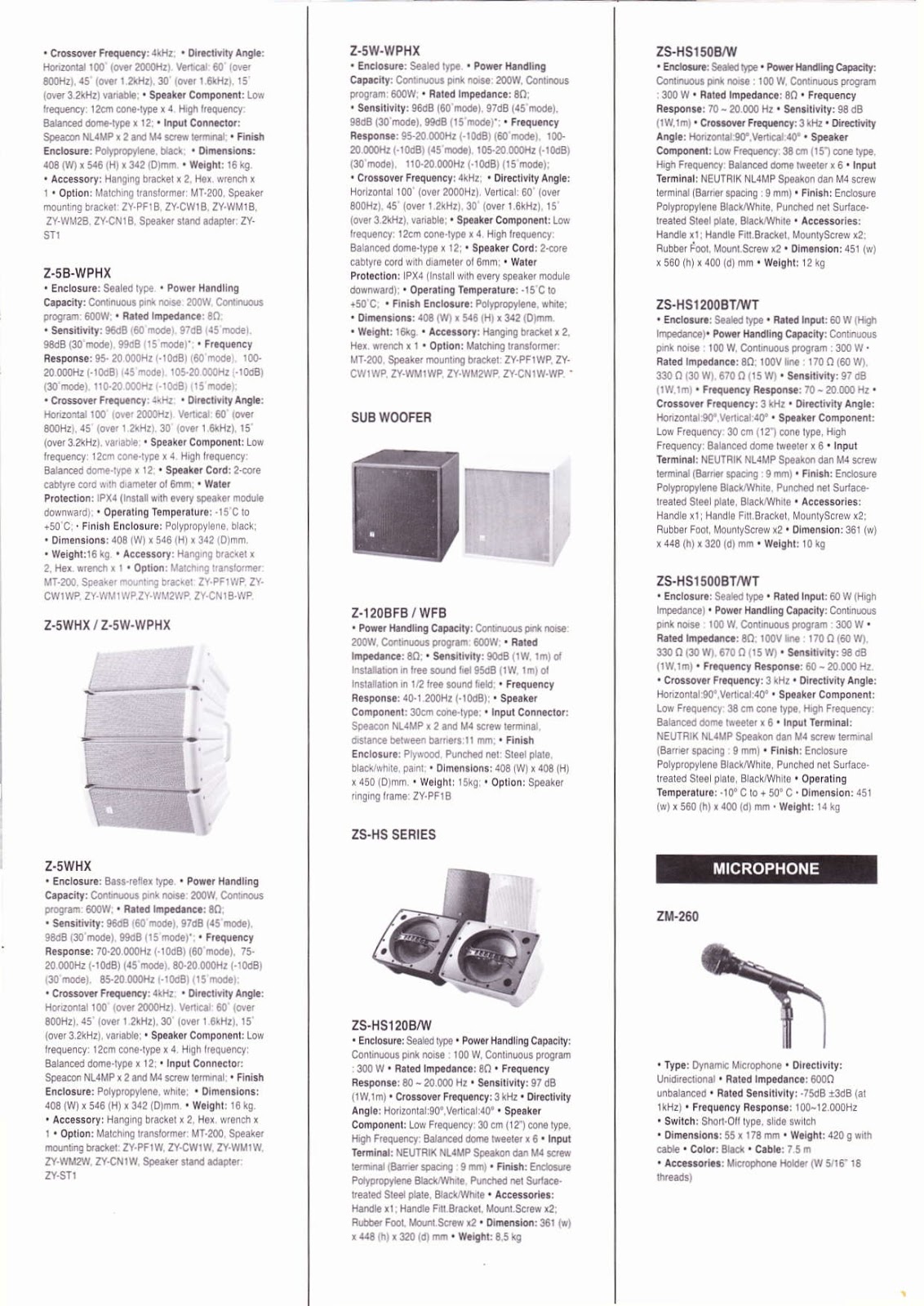 JUAL TOA: KATALOG PRODUK TOA