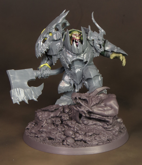 Sproket's Small World: Ironjaws Megaboss part 2 Basing the Megaboss