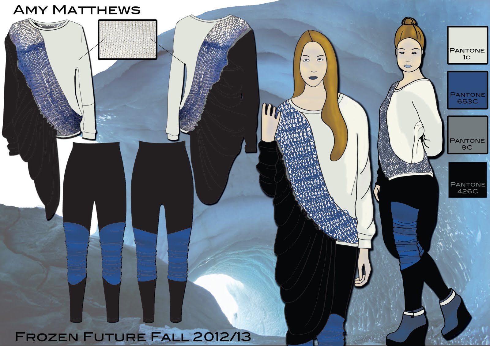 My Fashion: Amy Matthews Graduate Collection 'Frozen Future'