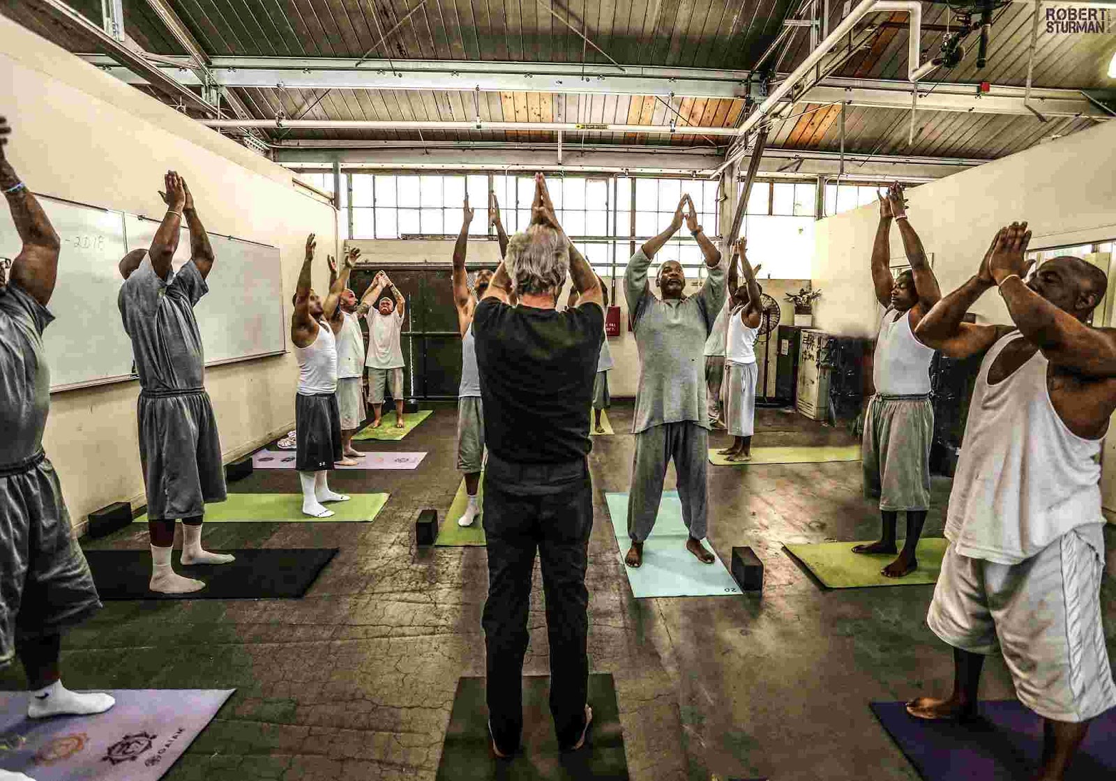 Svarga yoga: Yoga breaks free prisoners from pain with Prison yoga