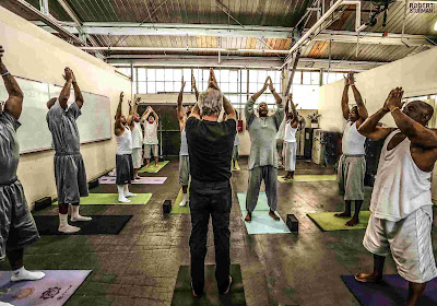 Svarga yoga: Yoga breaks free prisoners from pain with Prison yoga