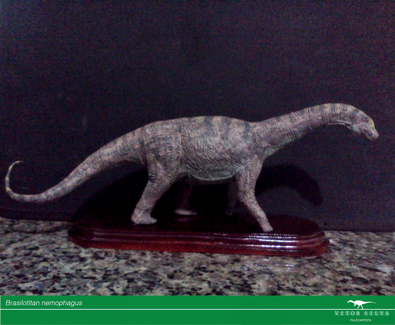 Vitor Silva - Paleoartista: Brasilotitan - Paleo Brasil
