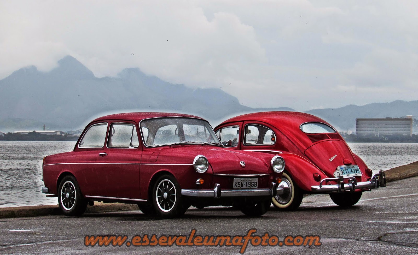 Registros Automotivos do Cotidiano: VW 1600 Type 3 Notchback 1968 / VW ...