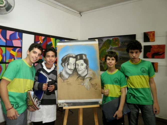 .: Visita a la escuela de arte.