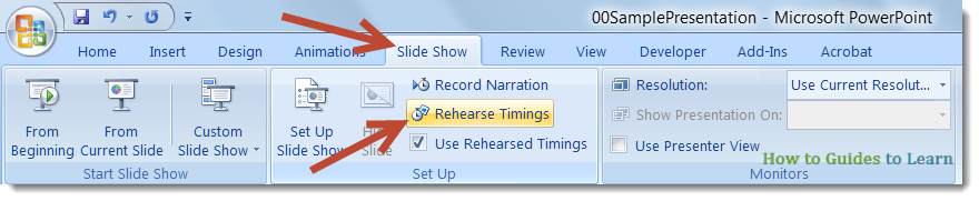 Make A PPT Presentation Run Automatically Self Running PPT Rehearse Make A PPT Presentation Run Automatically Self Running PPT Rehearse