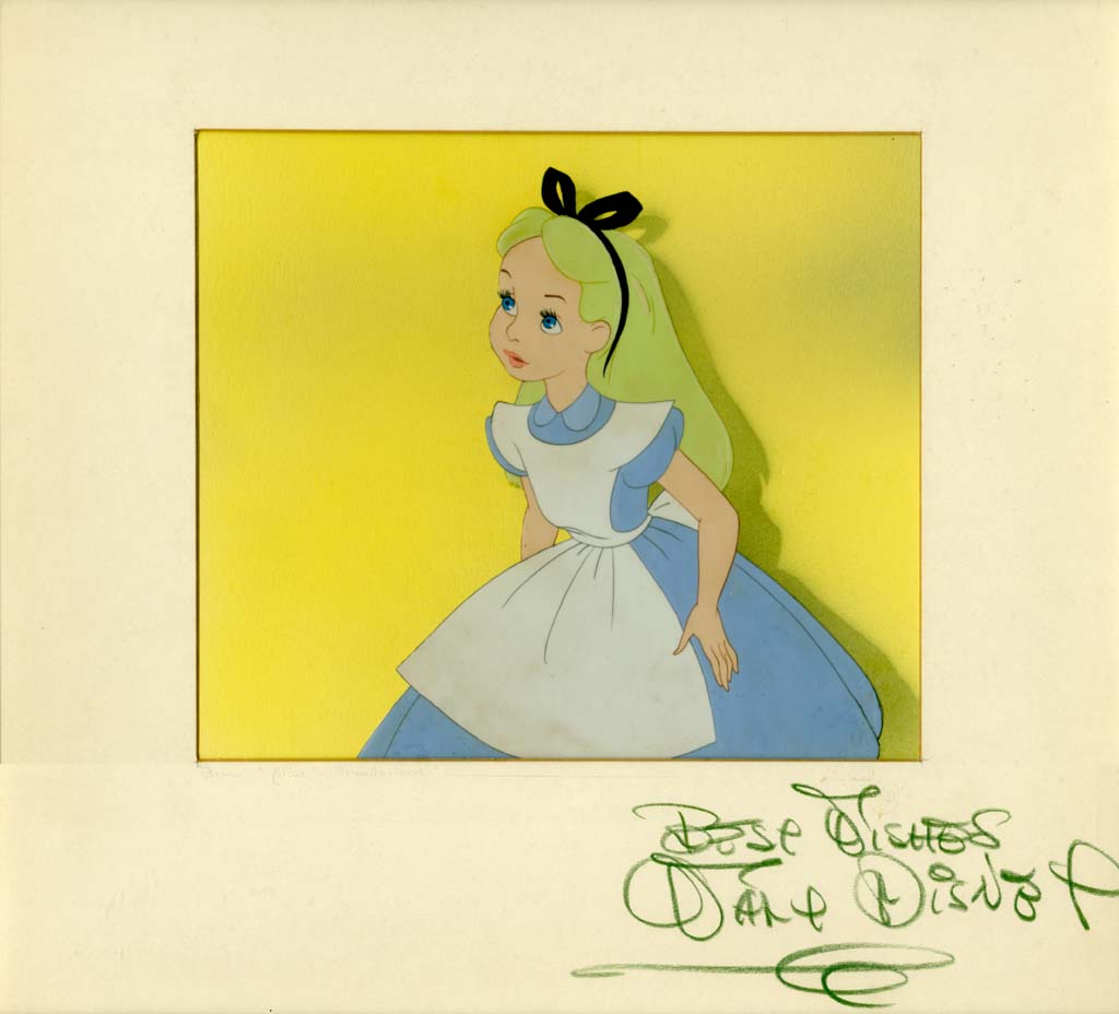 Vintage Disney Alice in Wonderland: One From the Wall - Alice Studio ...