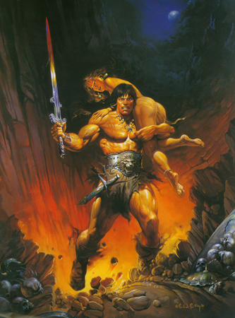 Flyer Goodness: Fantasy Illustration by Ken Kelly