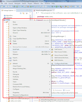 Life Online: 【Algorithm】在Eclipse中建立Weka專案
