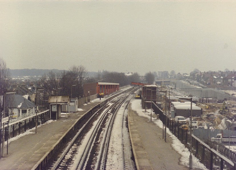 the rail thing: Eltham Well Hall 1985