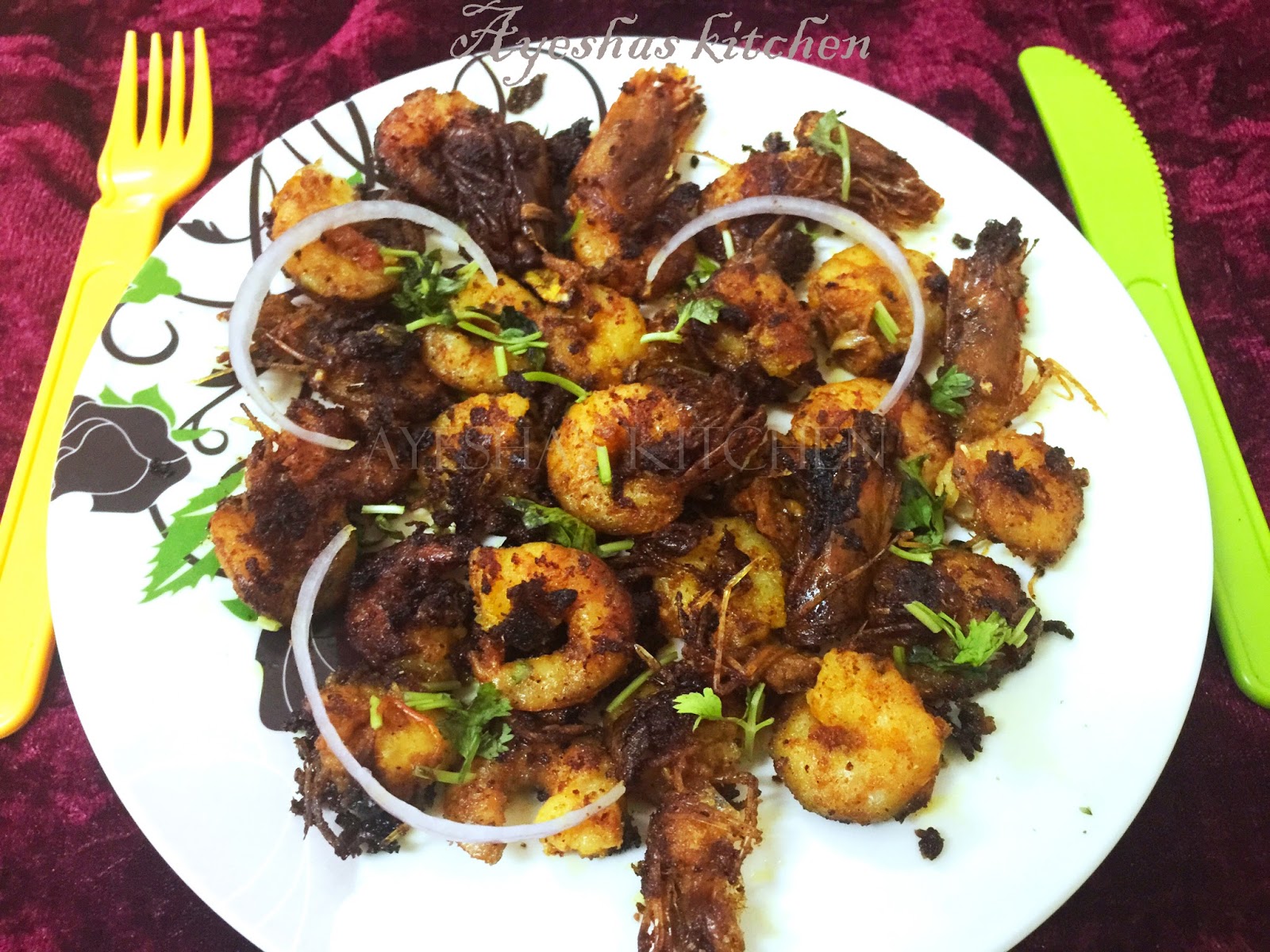 PRAWN RECIPES - PRAWN FRY