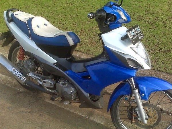 Modifikasi Motor Suzuki Arashi