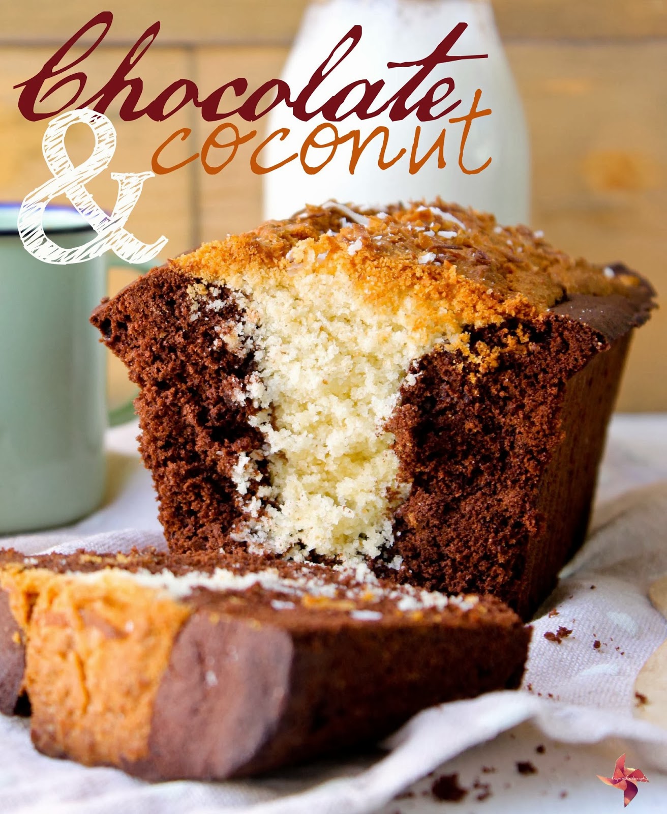 Cupcakelosophy: Bizcocho de Chocolate y Coco!