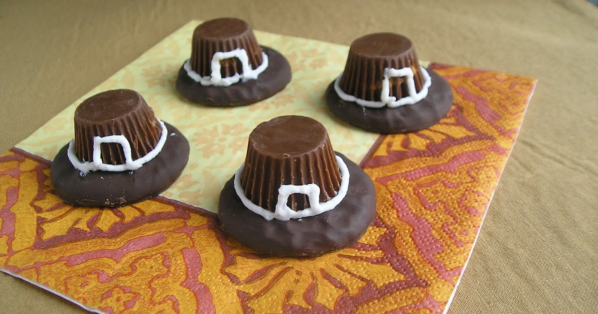 Pilgrim Hat Cookies ~ Edesia's Notebook