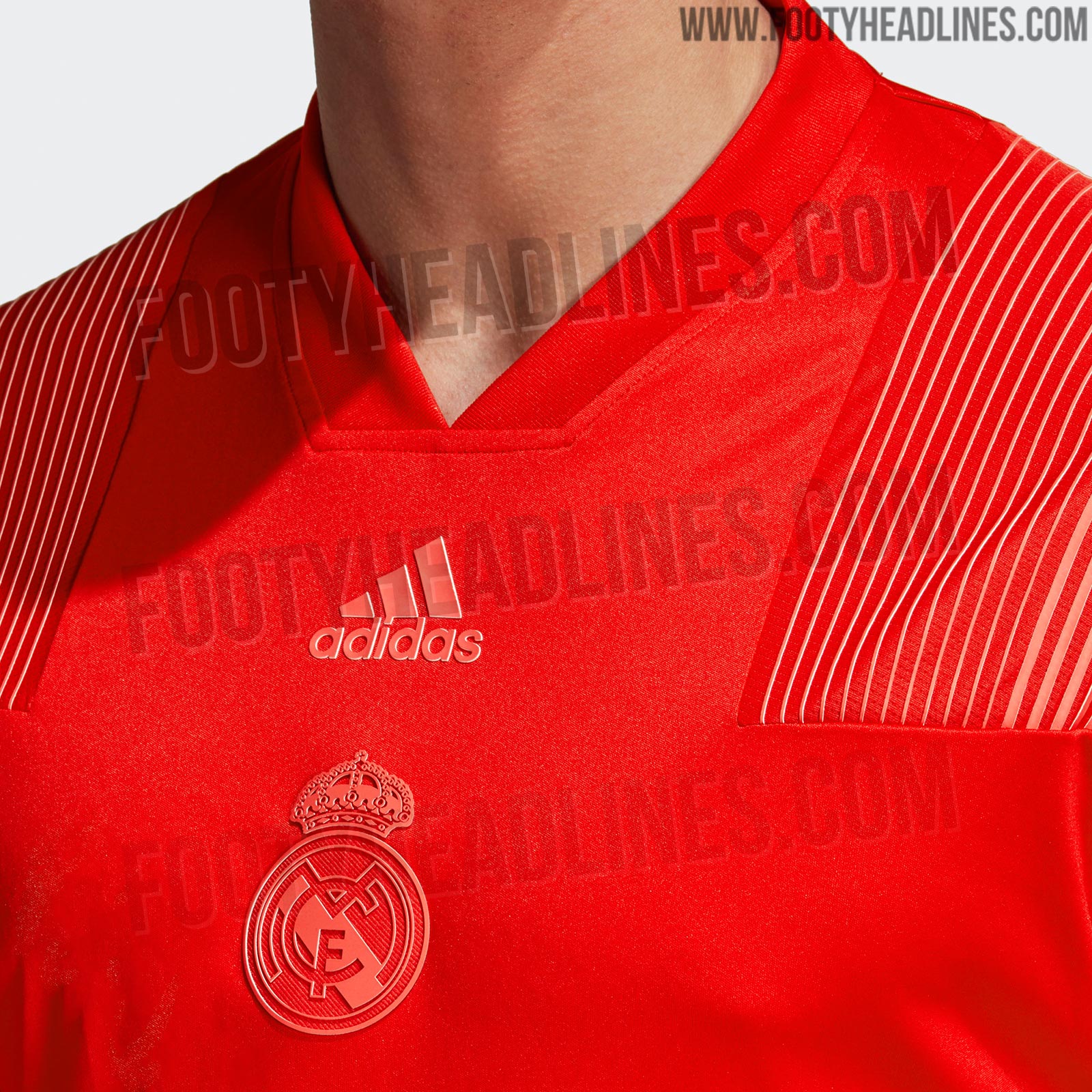 Red Third Kit Confirmed: Adidas Real Madrid 18-19 Tango Jersey & Jacket ...