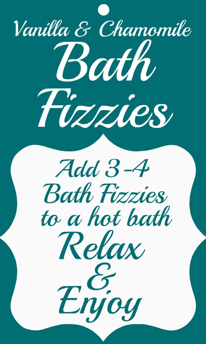 Beautiful Somehow: Vanilla and Chamomile Bath Fizzies