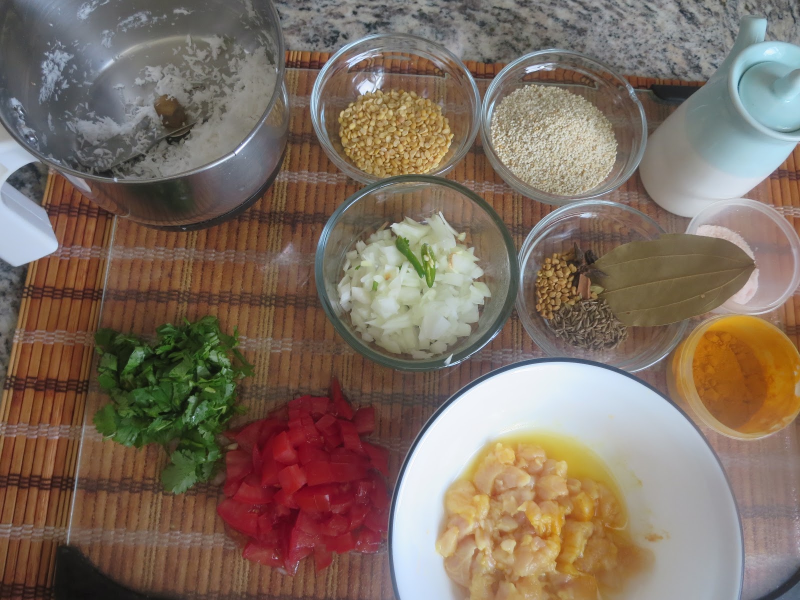 Instant Pot Millet Ramzan Nombu kanji / Fasting Porridge (with chicken)