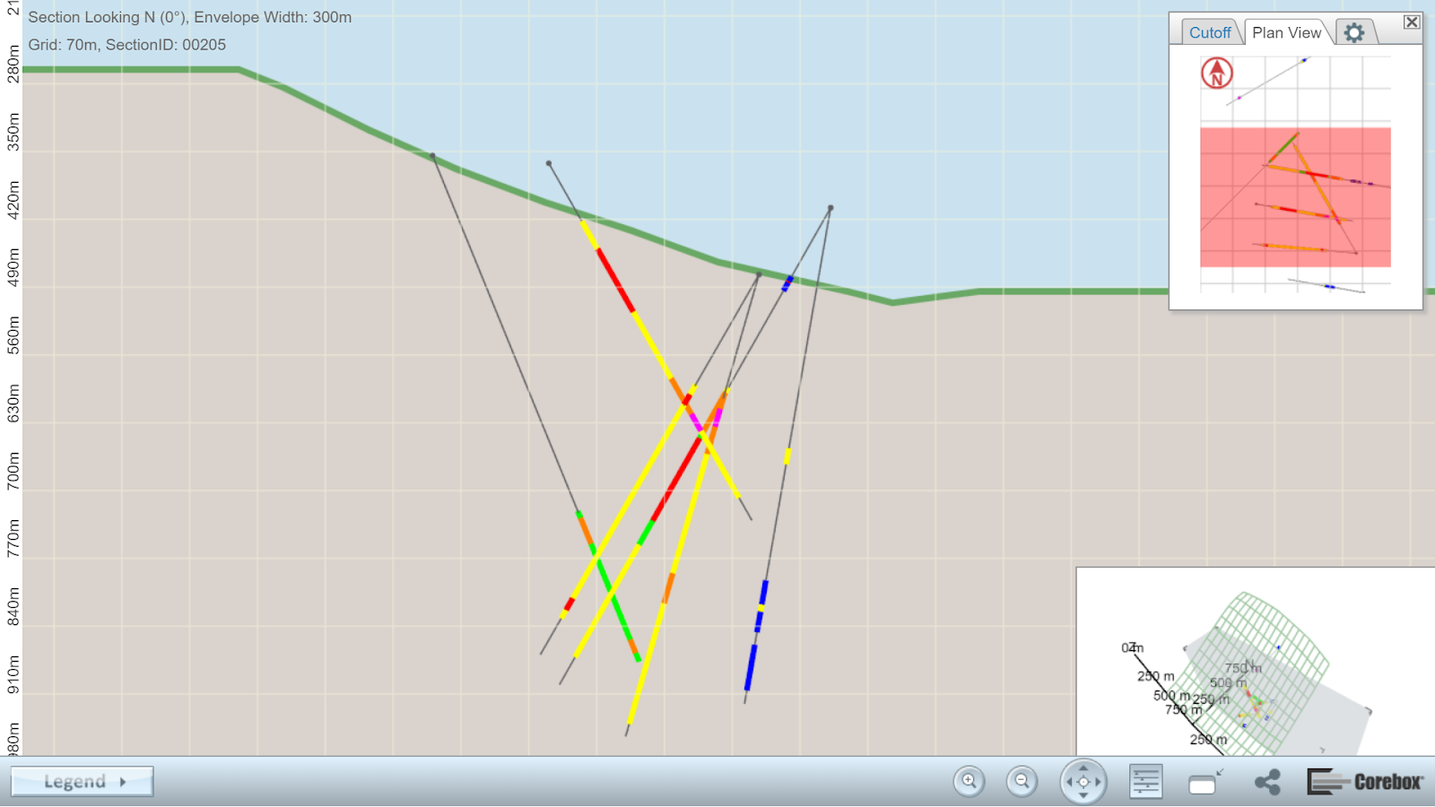 Golden Ridge Drilling 2018 in Corebox