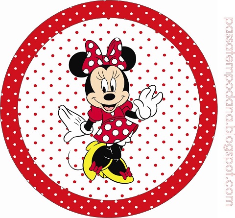 MANUALIDADES: Stickers de Minnie Mouse