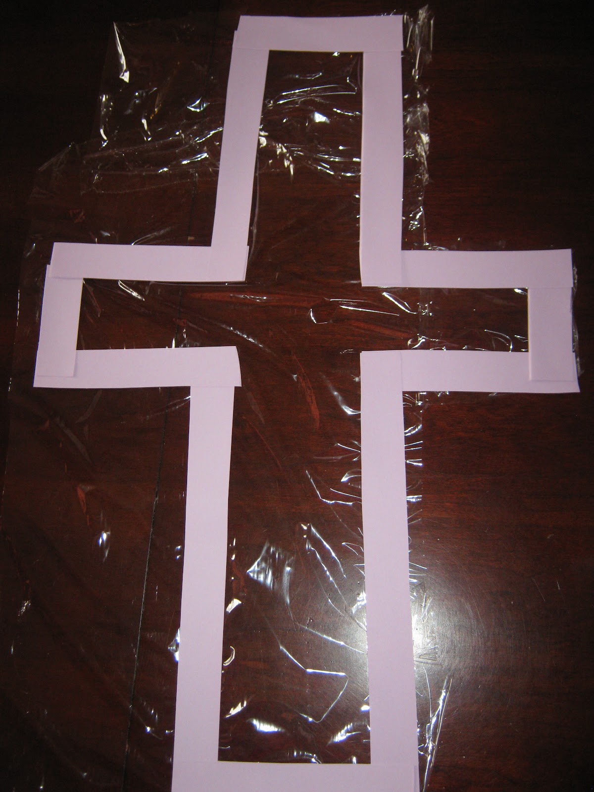 Raising Little Disciples: Stained Glass Cross
