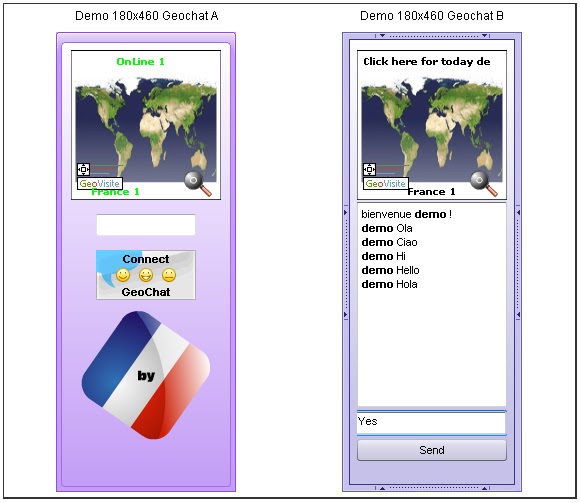 Geochat chat on your blogger blog or site | free chat widget for blog ...