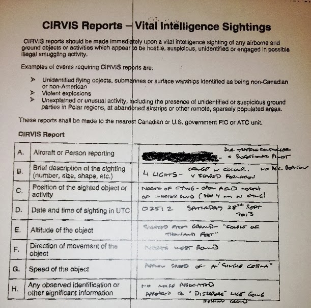 Ufology Research: What the air traffic controller saw