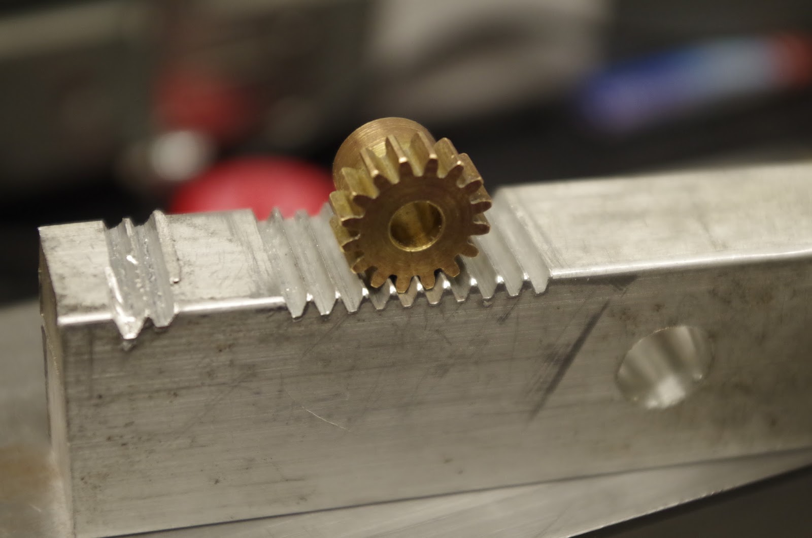 BuildIts in Progress: Cutting a Rack Gear on a Bridgeport