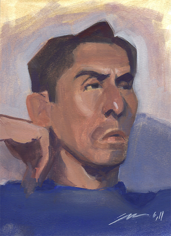 Sketchblog Chris Chien: More Head Painting/ Head Drawing (Reilly Method ...