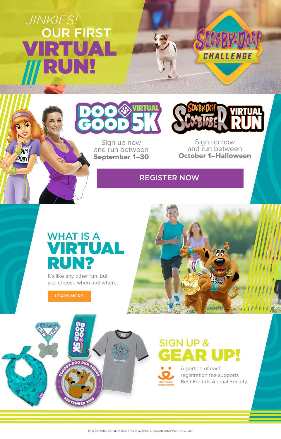 Doo Good 5k | Scooby Doo Virtual Run Series