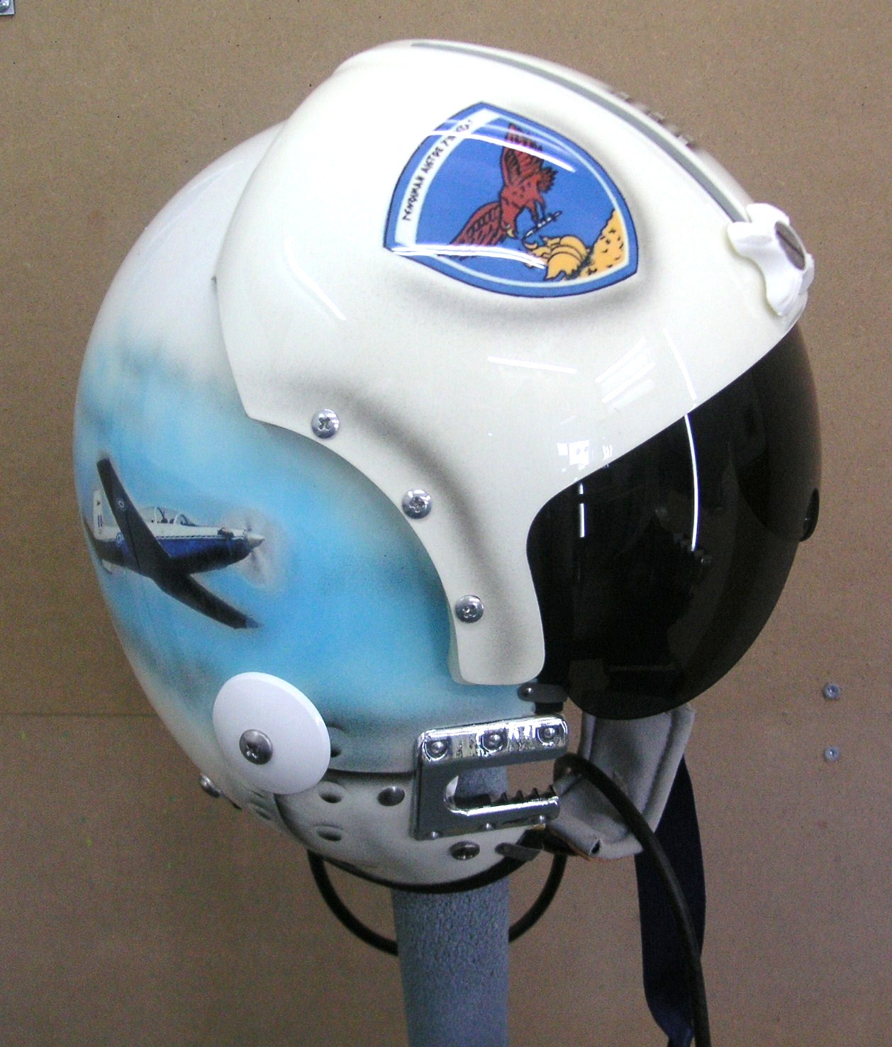 Hand Painted Helmets - Design your helmet today..!!: Pilot Helmet ...