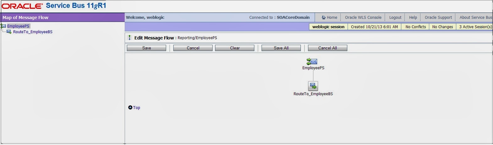 Tracking the messages in Oracle OSB