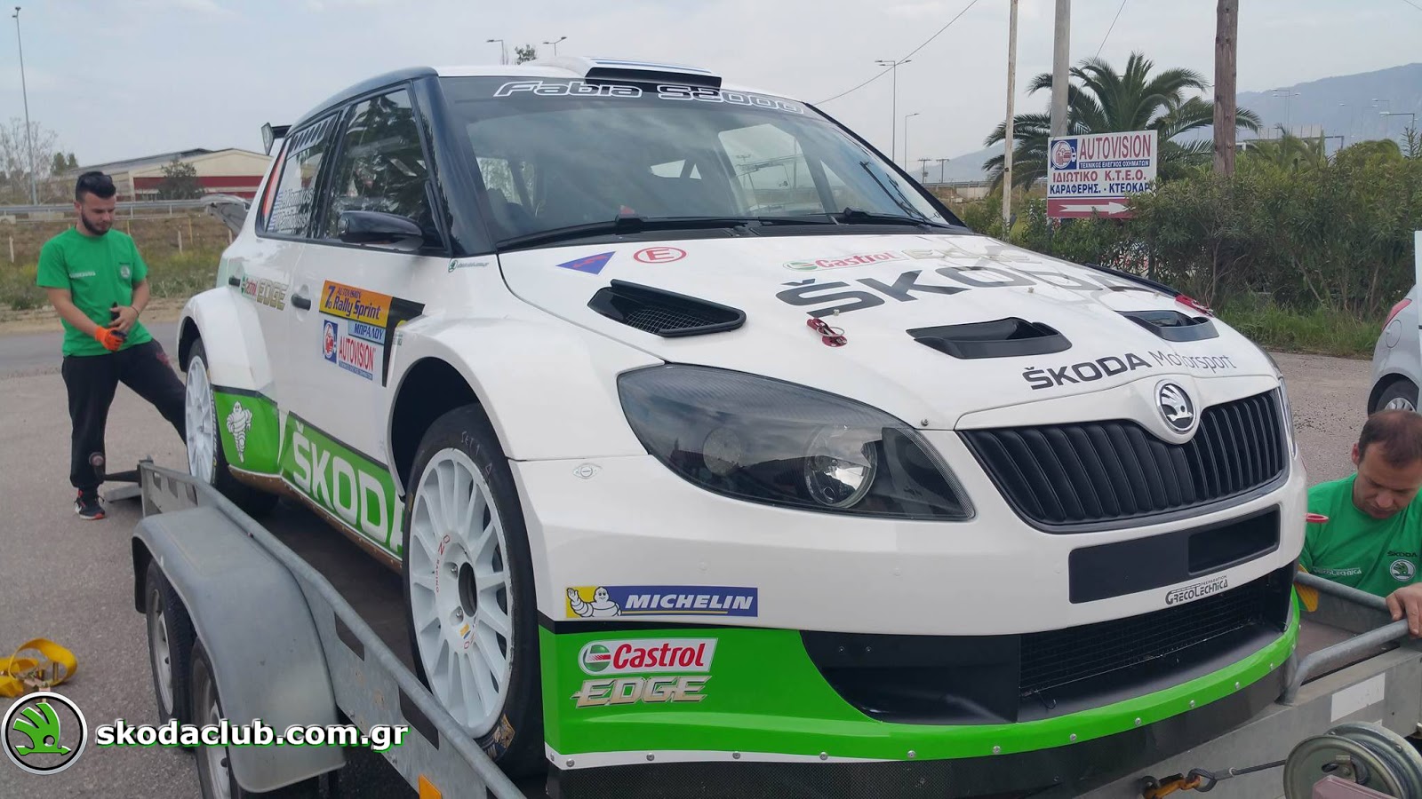 H FABIA S2000 ΤΟΥ ΝΟΜΙΚΟΥ ΣΤΟ ΡΑΛΛΥ ΑΧΑΙΟΣ ~ SKODA MOTORSPORT