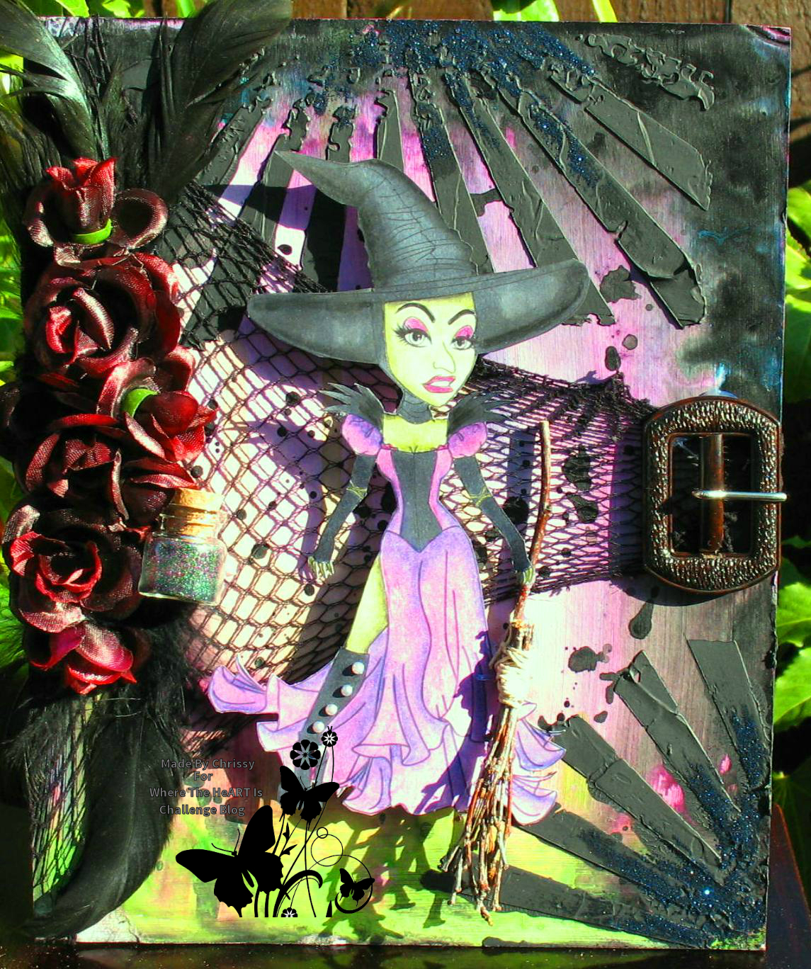 Chrissyscardland : NOTHING MORE SCARY THAN A WITCHES CACKLE..