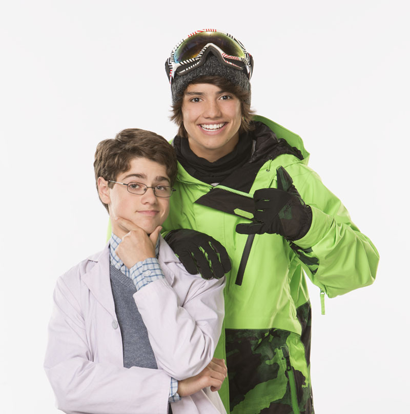 NickALive!: A Snowboard Pro Gets a Brand New Bro in Nickelodeon's New ...