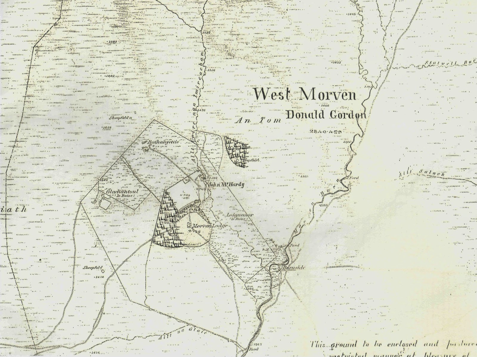 Glengairn McGregors: Direct Descendants in Glengairn