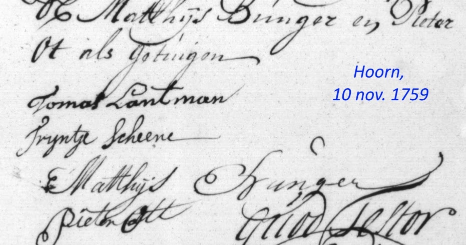 Ott ~ voorouderonderzoek: Aldert Lantman en Anna de Roeper