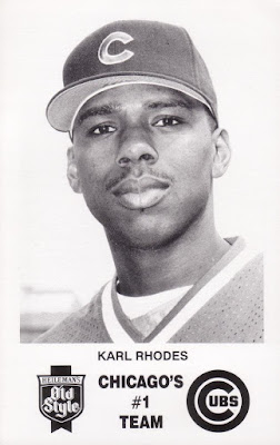 Clyde's Stale Cards: 1994 Chicago Cubs Old Style team issue photo card ...