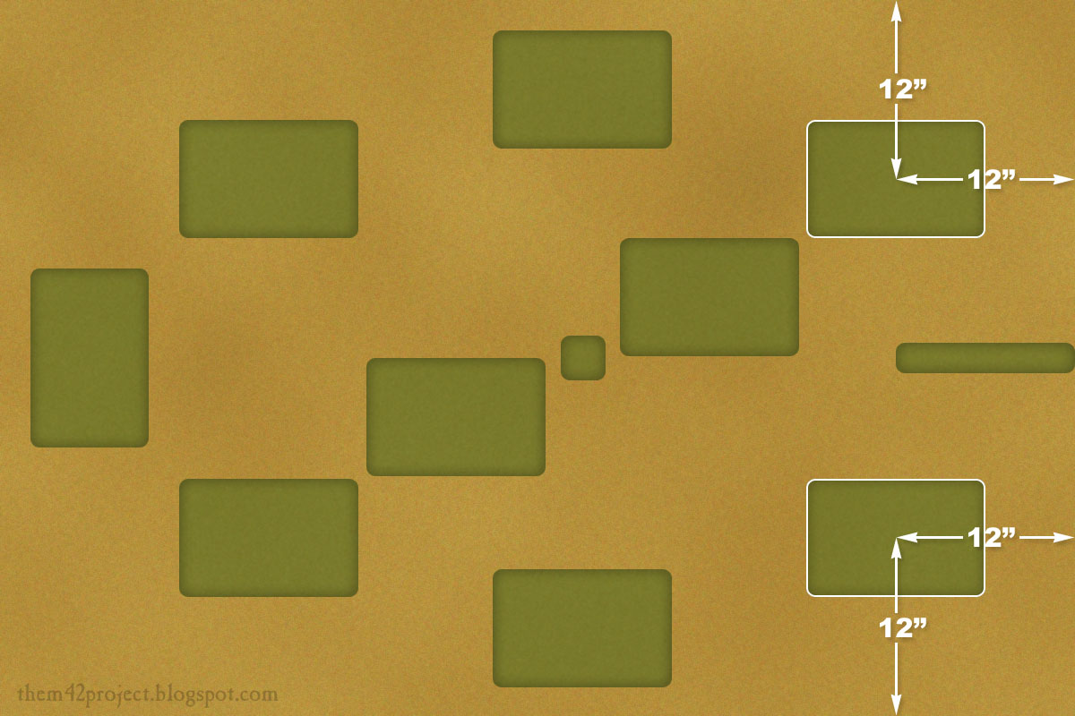 WarStrike: The M42 Project: First Test Scenario And Terrain Layout