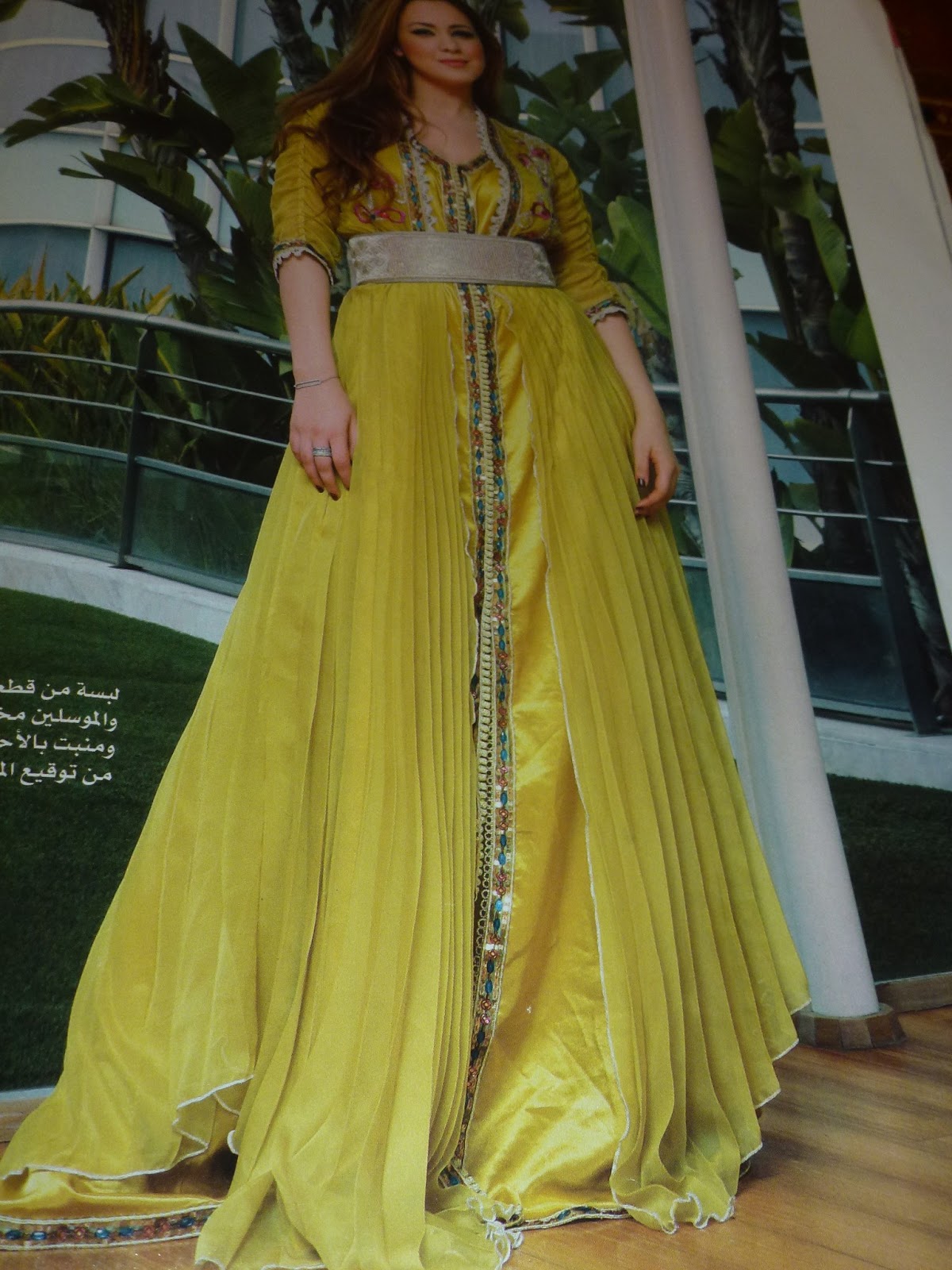 diamantine djellaba - jellaba Maroc 2014 - new caftan maghrebi 2014