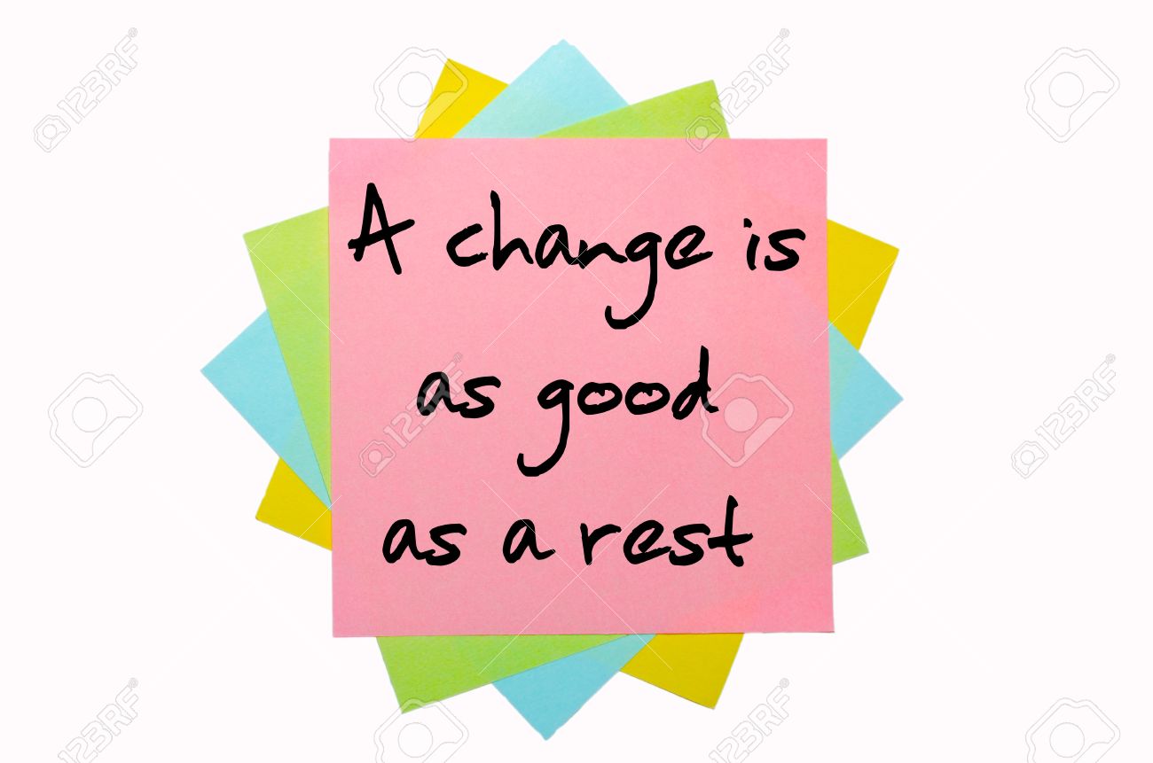 C2 Blog: Objective Proficiency p 8. A change is as good as a rest ...