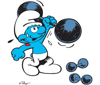 SMURFS' VILLAGE: HEFTY SMURF