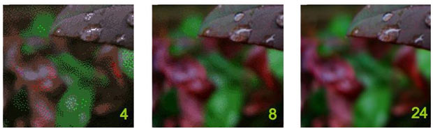 Digital Graphics: Colour Resolution and Depth