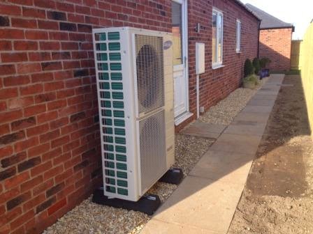 Latest Installations: 16 kWp Samsung Air Source Heat Pump Installation ...