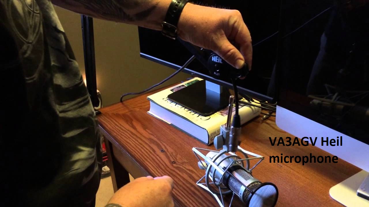 VA3AGV.com Andre Vanier Toronto – HAM Radio | Amateur Radio: HAM Radio Heil microphones by VA3AGV