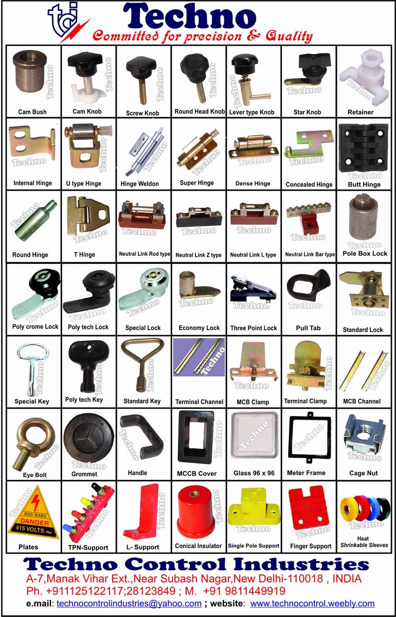 CONTROL PANEL ACCESSORIES: CONTROL PANEL ACCESSORIES