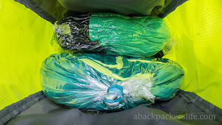 A Backpacker's Life: My $100 Super-Ultralight Gear List: Packing