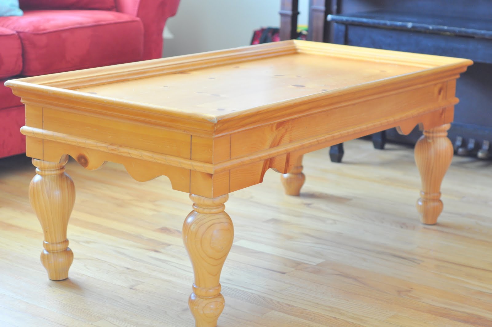 Family Picture Collage Coffee Table | One Mom with a Mission